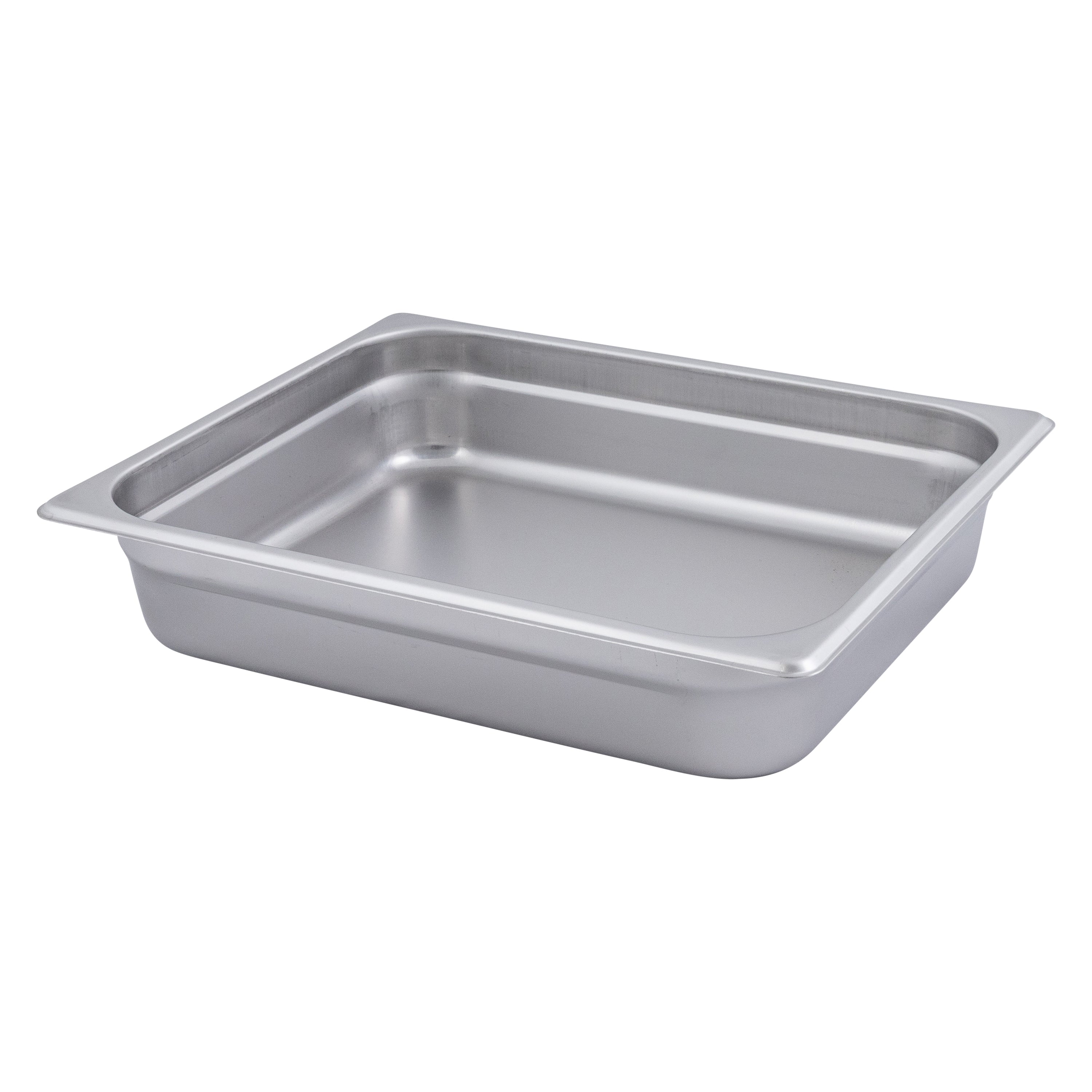 Adcraft 22H2 Deli Pan, Half-Size, 2-1/2 Inch Deep, 22Ga, Stainless Steel
